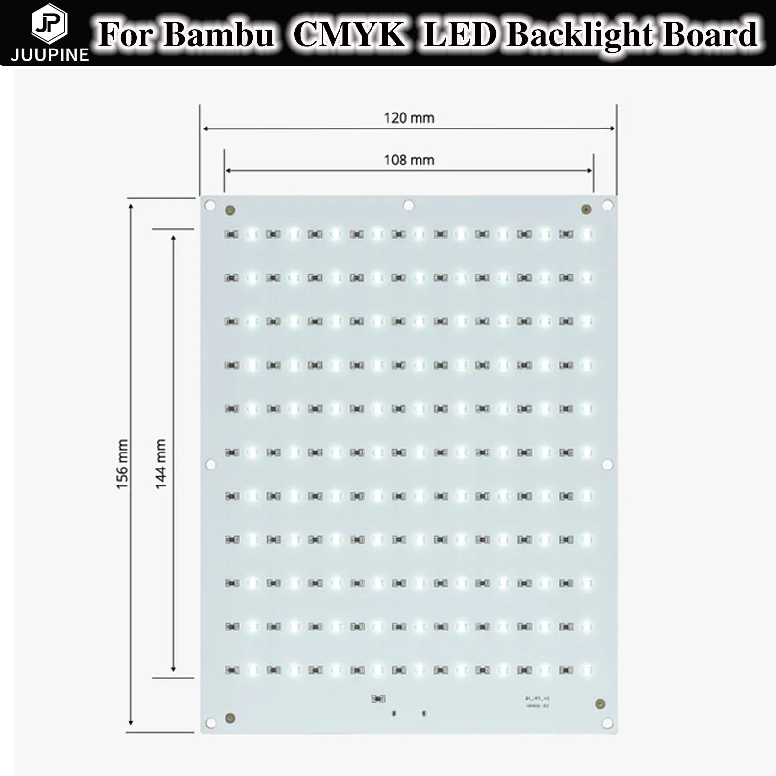 For Bambu Lab Lithophane Led Panel CMYK LED Backlight Board PLA Basic